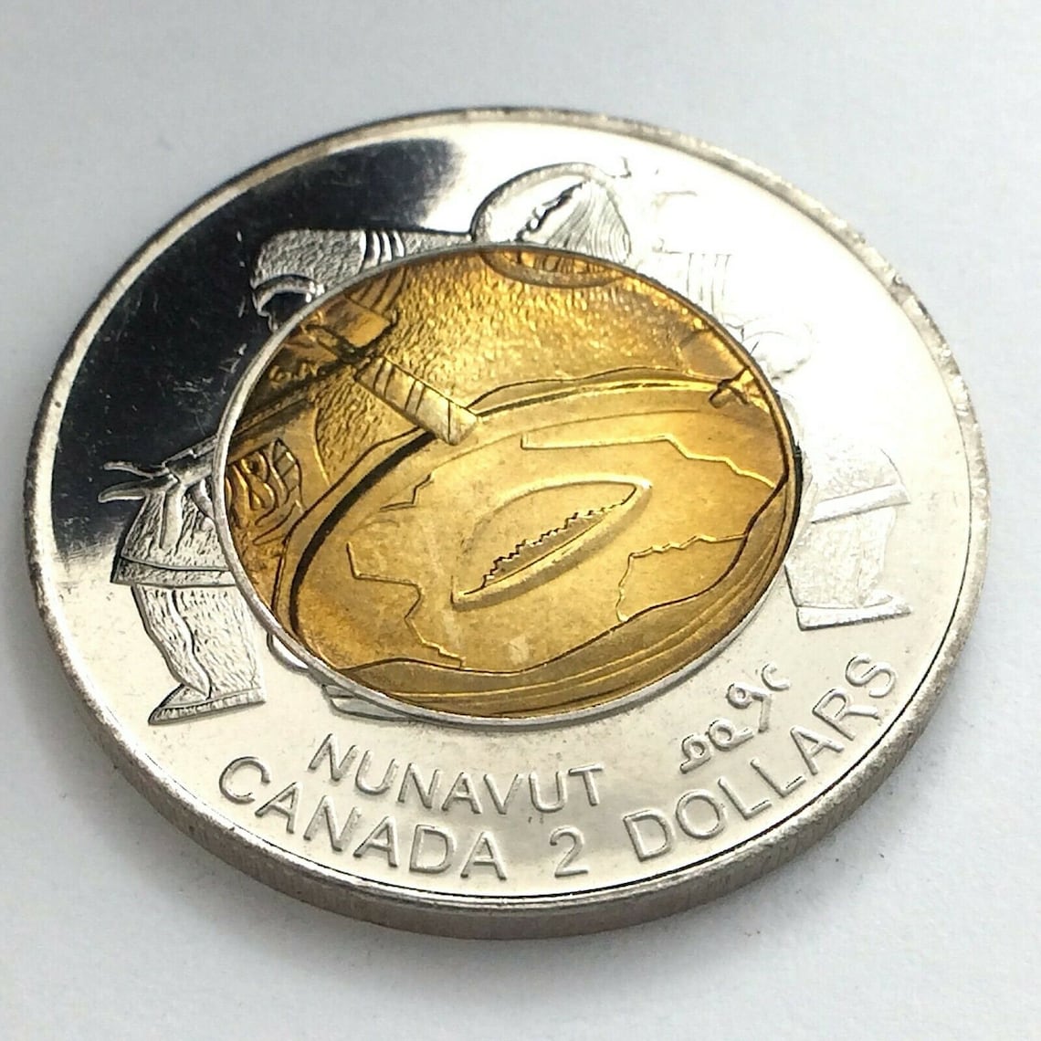 1999 Canada 2 Two Dollar Toonie Canadian Brilliant Uncirculated Coin ...