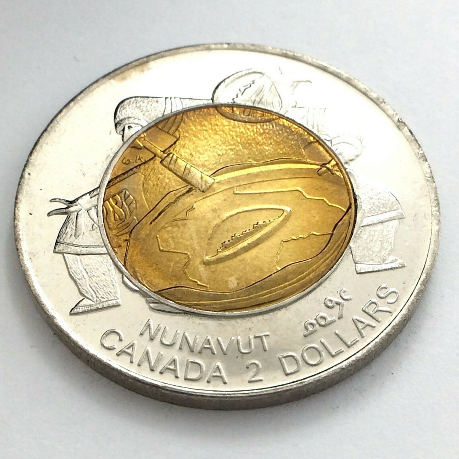 1999 Canada 2 Two Dollar Toonie Canadian Brilliant Uncirculated Coin ...
