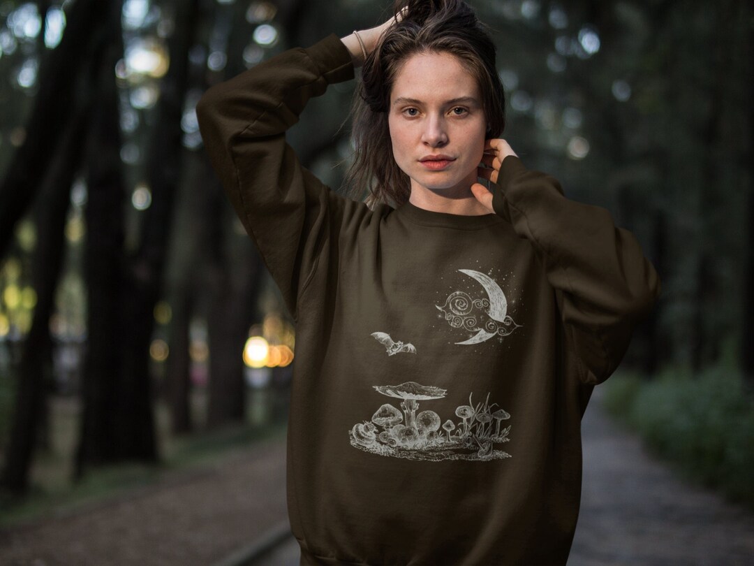 Goblincore Clothing Fairycore Clothing Goblincore Sweatshirt Mushroom ...