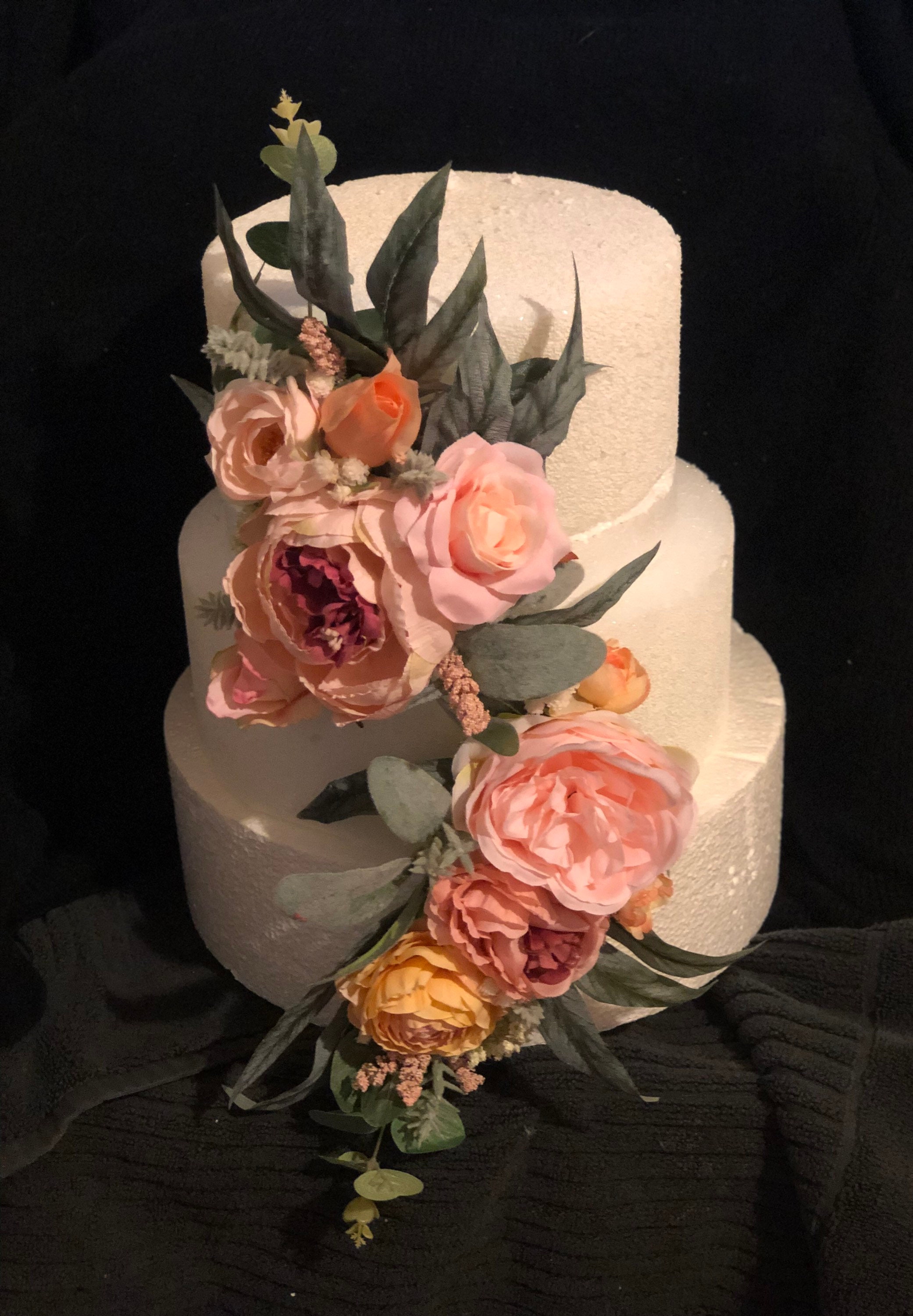 Custom Cascading Cake Flowers (cake Not Included) - Etsy