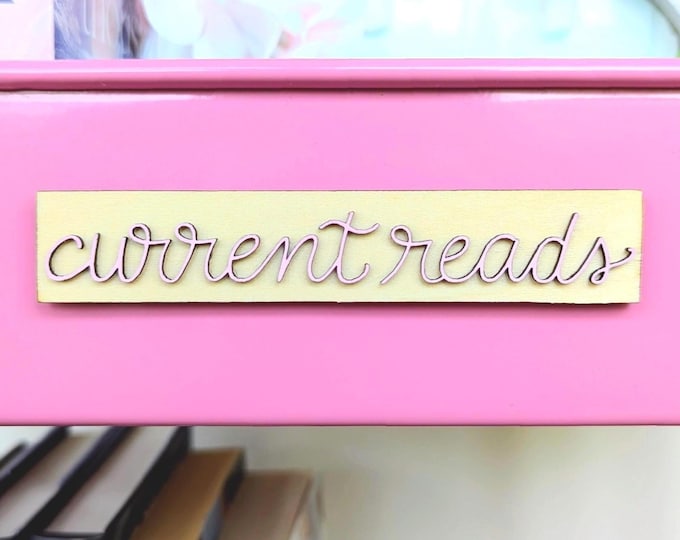 Alphabet Shelf Labels for Billy Bookcase, Home Library Book Case ...