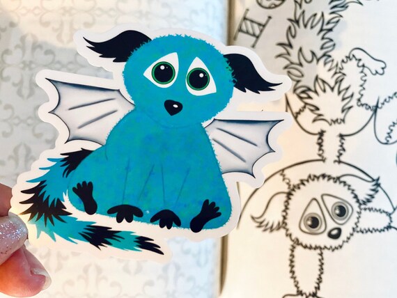 Iggy Sticker Keeper of the Lost Cities Inspired Kotlc Kawaii - Etsy