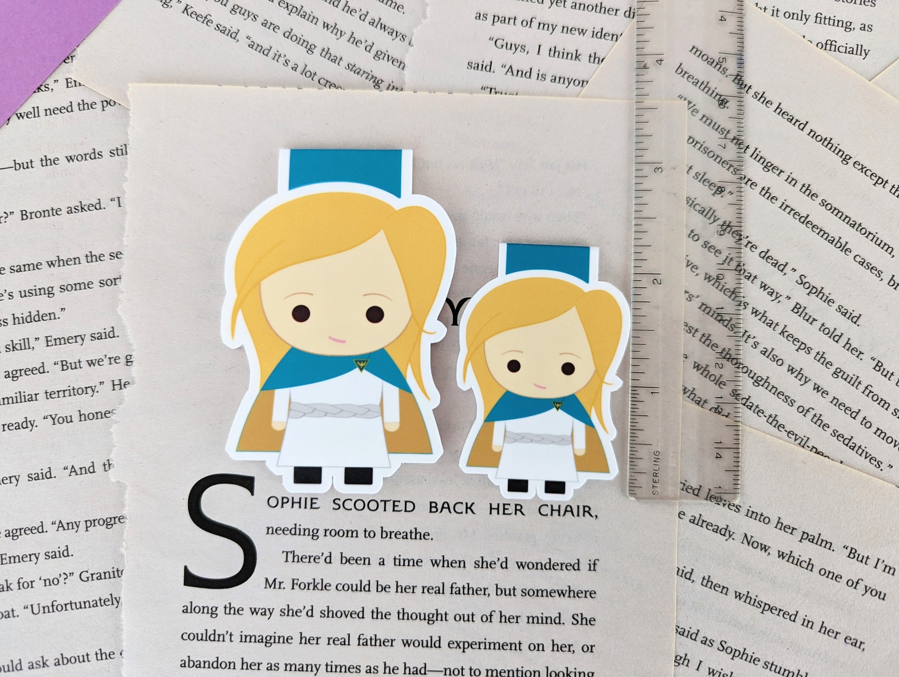 Keeper of the Lost Cities Inspired Magnetic Bookmarks - Kotlc Gift ...