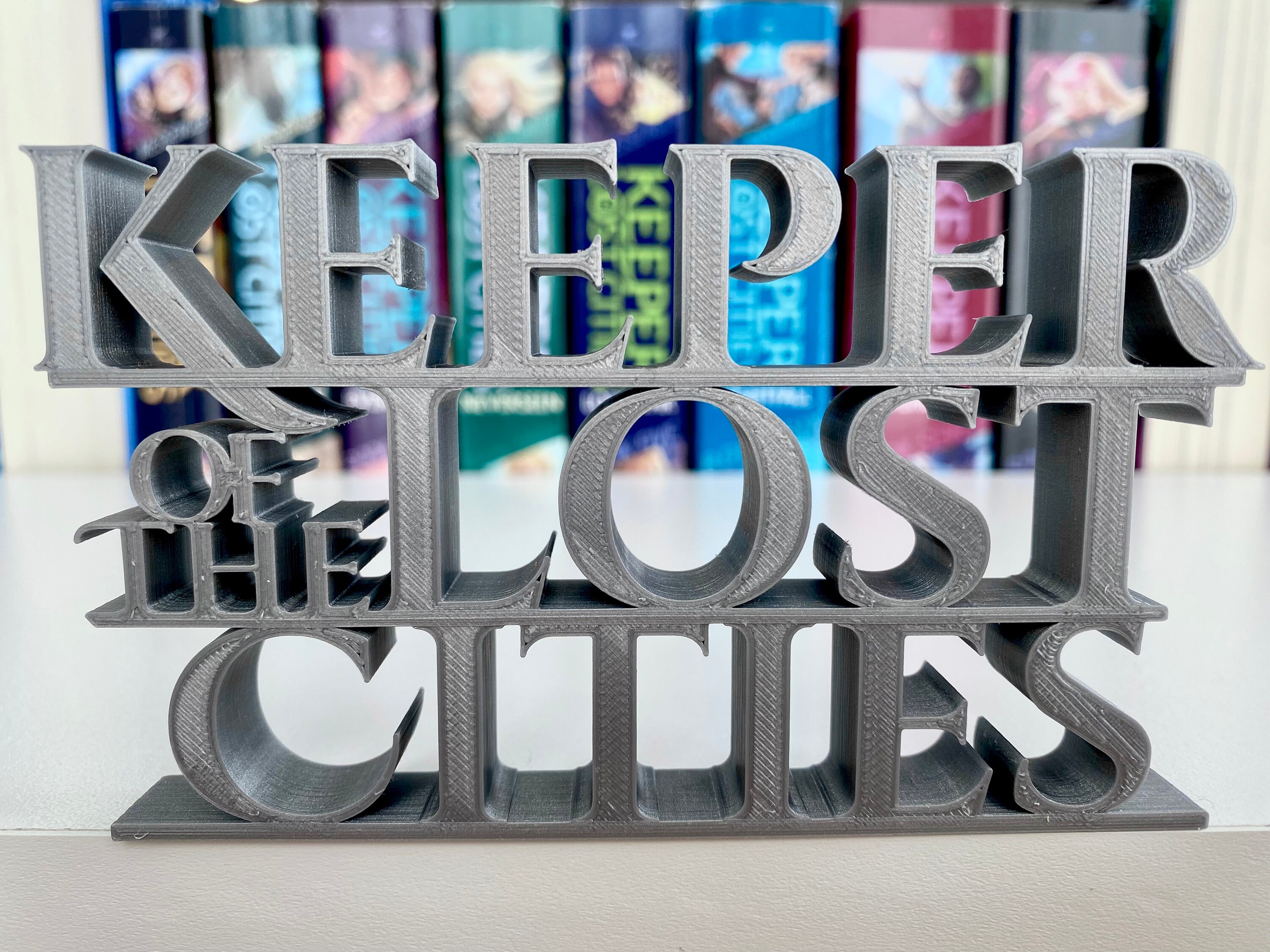 Keeper of the Lost Cities Inspired Sign - Kotlc Desktop Accessories 3d ...