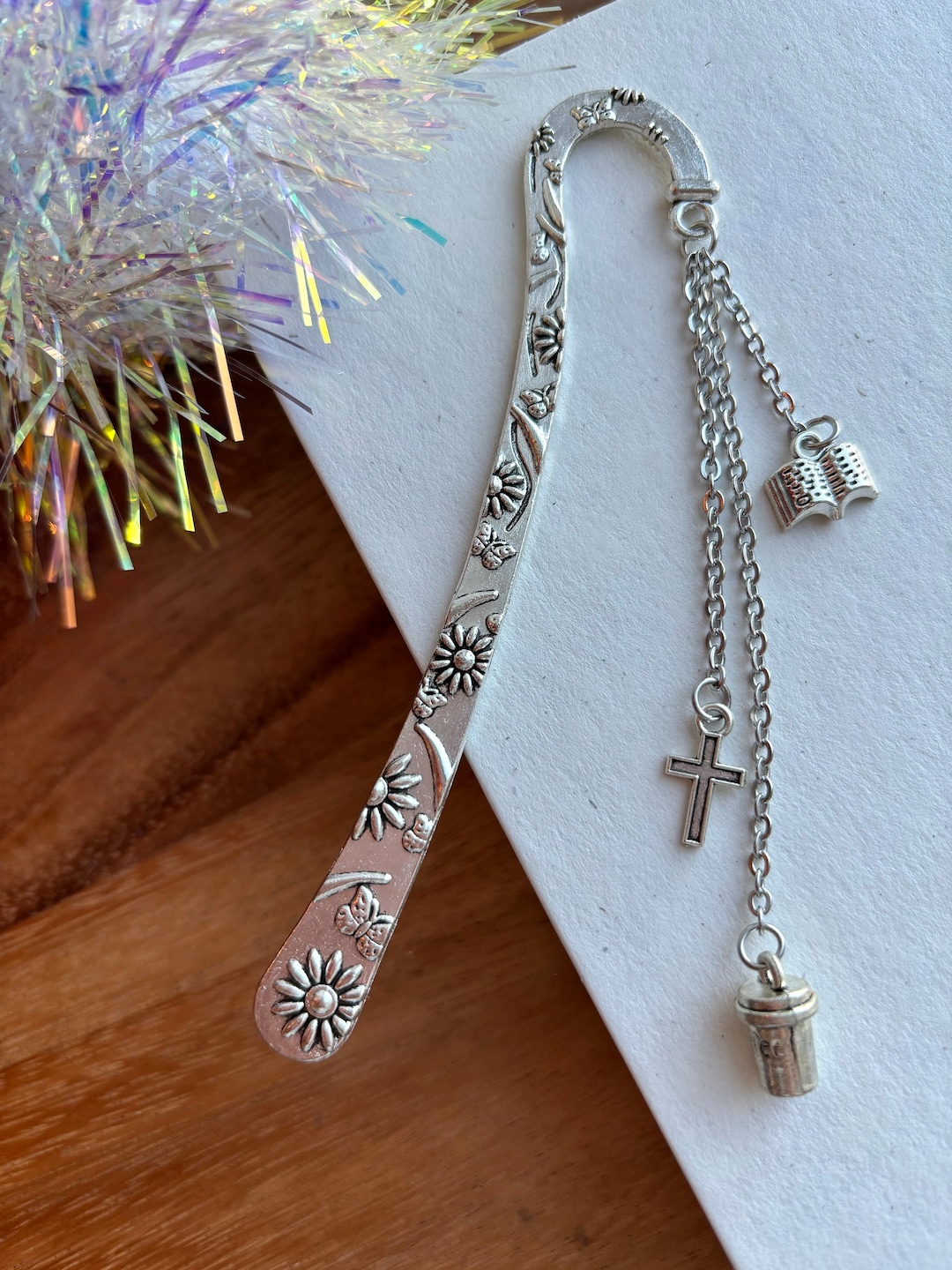 Christian Metal Bookmark - Unique Bookmark - Gift for Christian ...