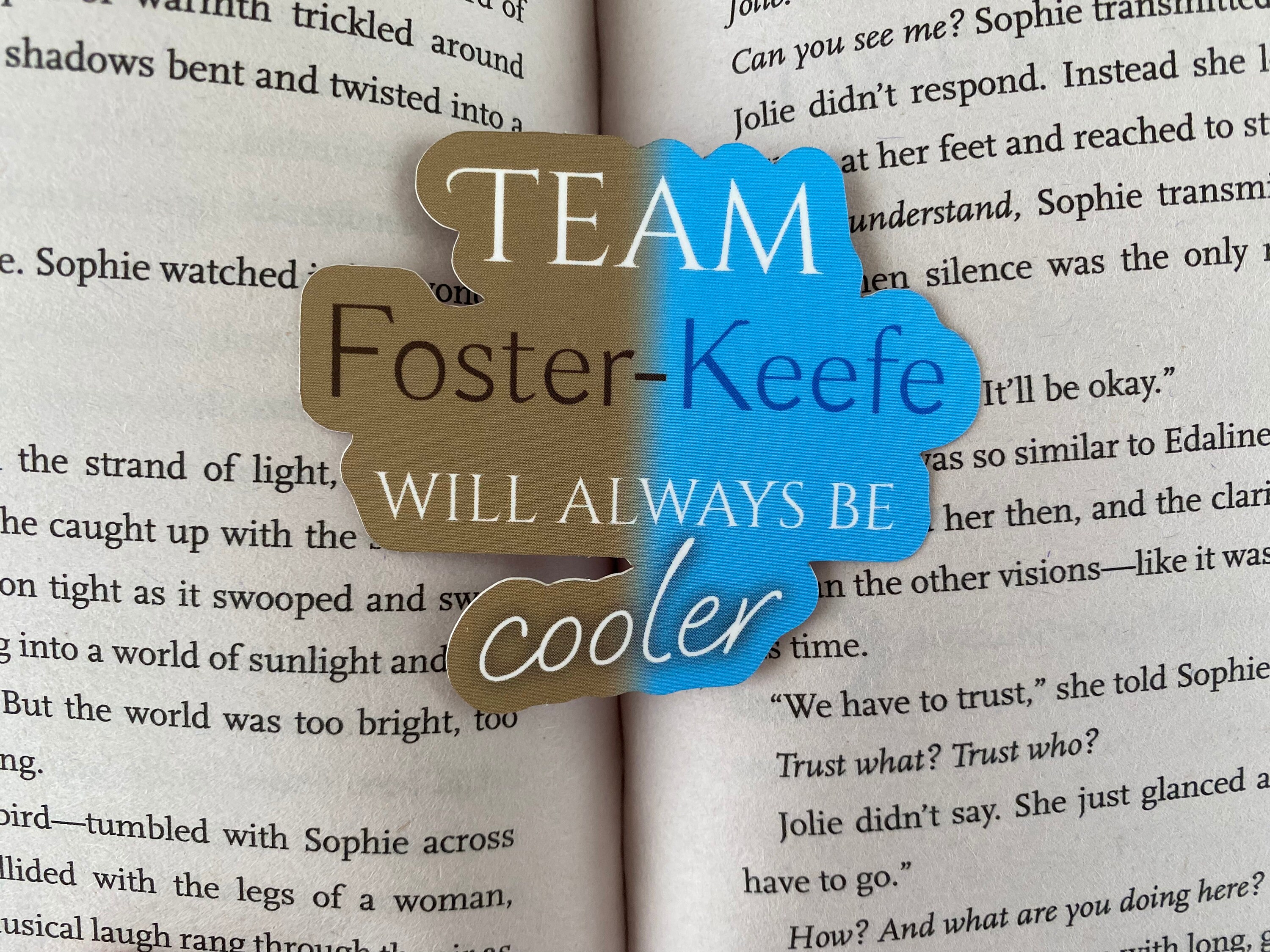 Team Foster-keefe Sticker Keeper of the Lost Cities Inspired - Kotlc ...