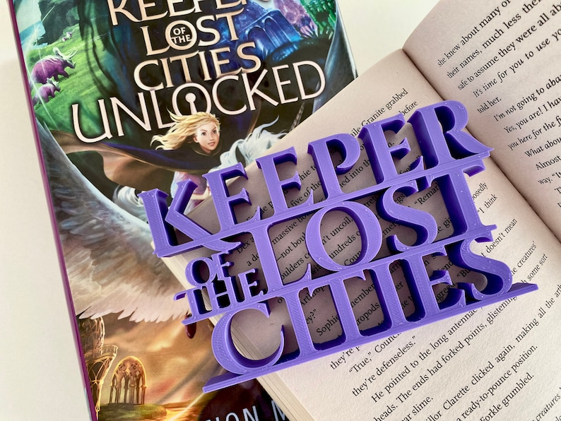 Keeper of the Lost Cities Inspired Sign - Kotlc Desktop Accessories 3d ...