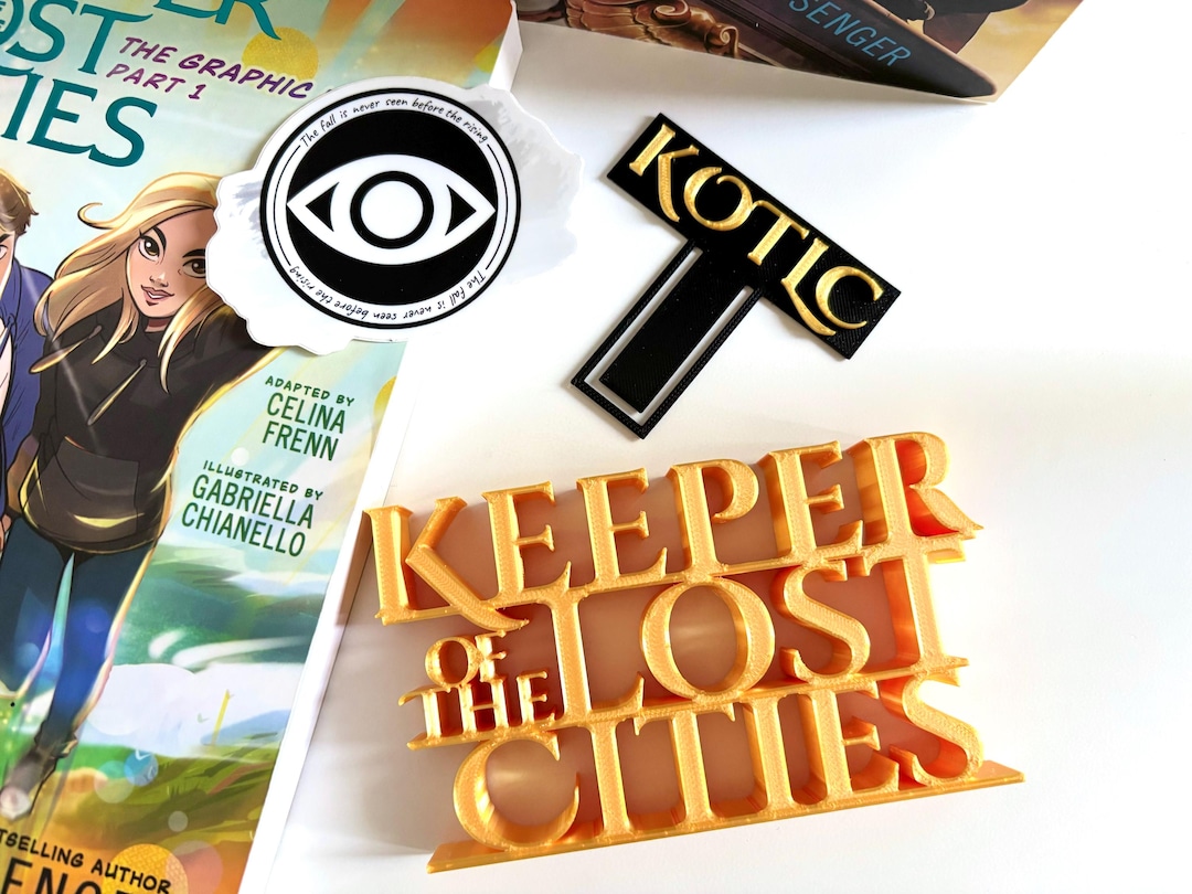 Keeper of the Lost Cities Inspired Sign Gift Set Kotlc Desktop ...