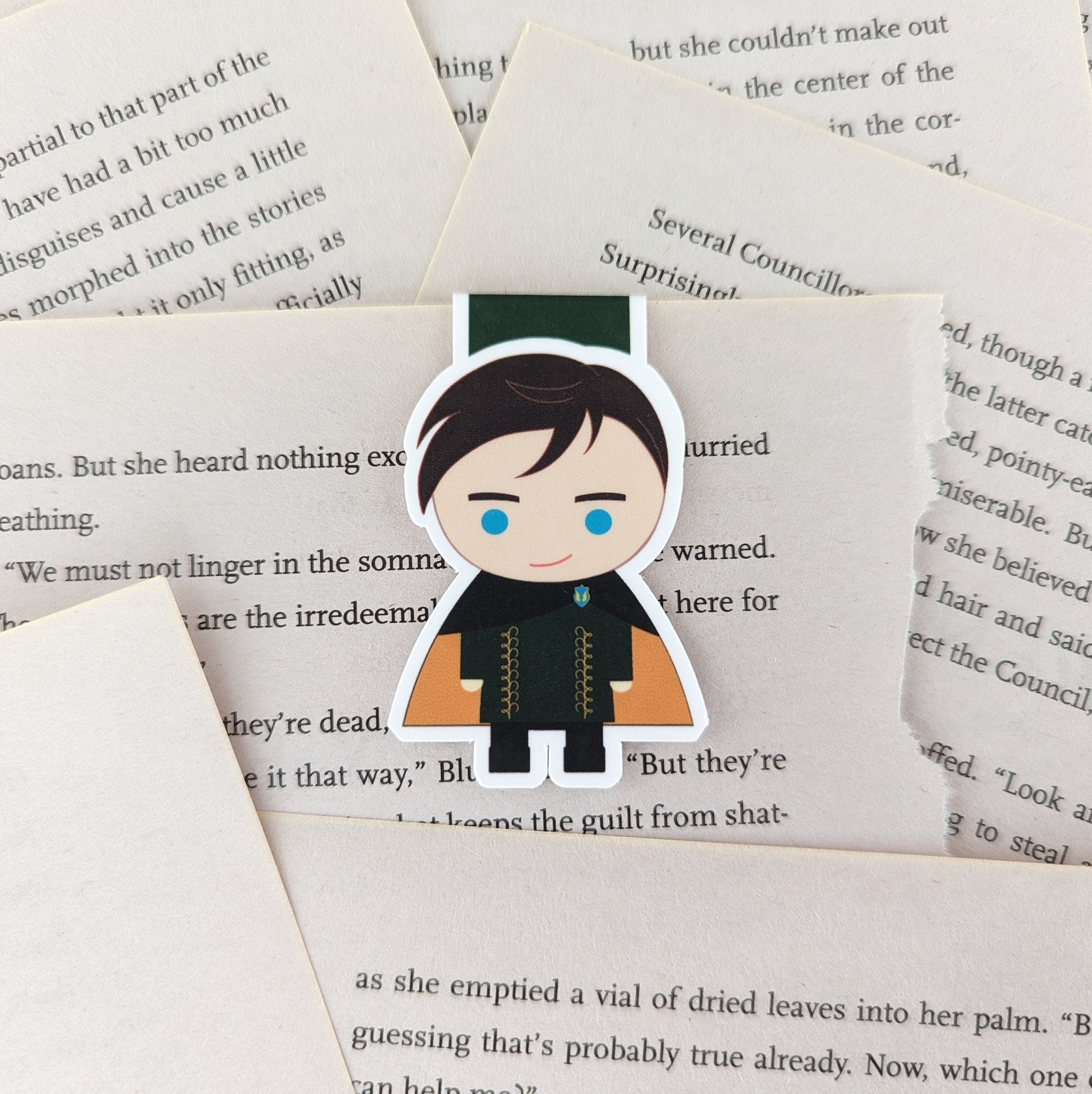 Keeper of the Lost Cities Inspired Magnetic Bookmarks - Kotlc Gift ...