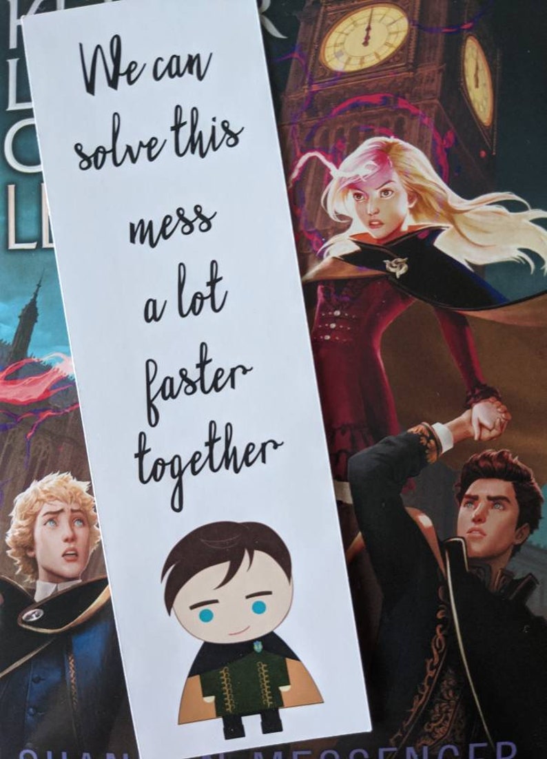 Bookmarks Keeper of the Lost Cities Inspired Kotlc Keefe - Etsy