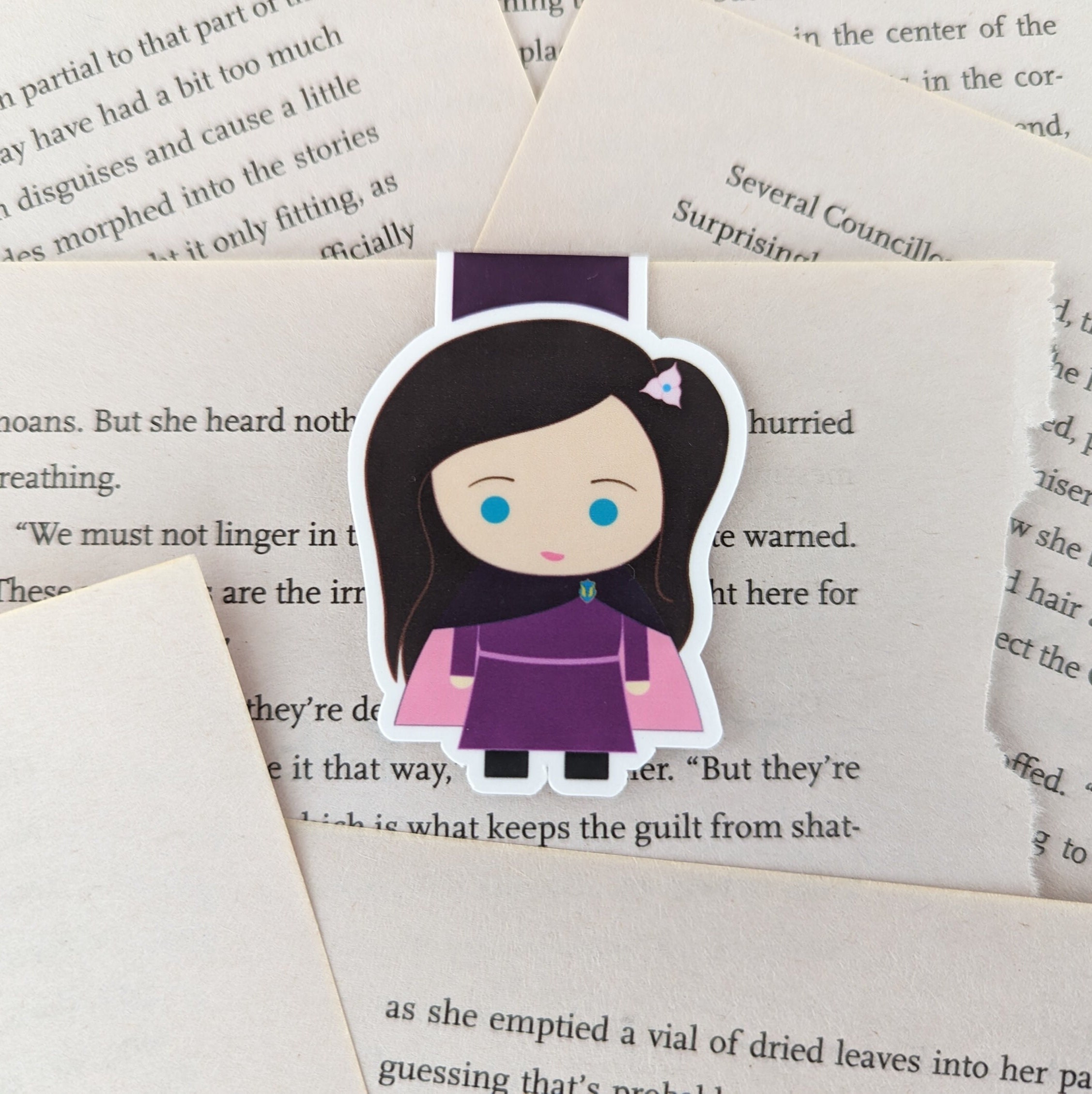 Keeper of the Lost Cities Inspired Magnetic Bookmarks - Kotlc Gift ...