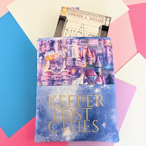 Book Sleeve Keeper of the Lost Cities Inspired - Fantasy Book Bag ...
