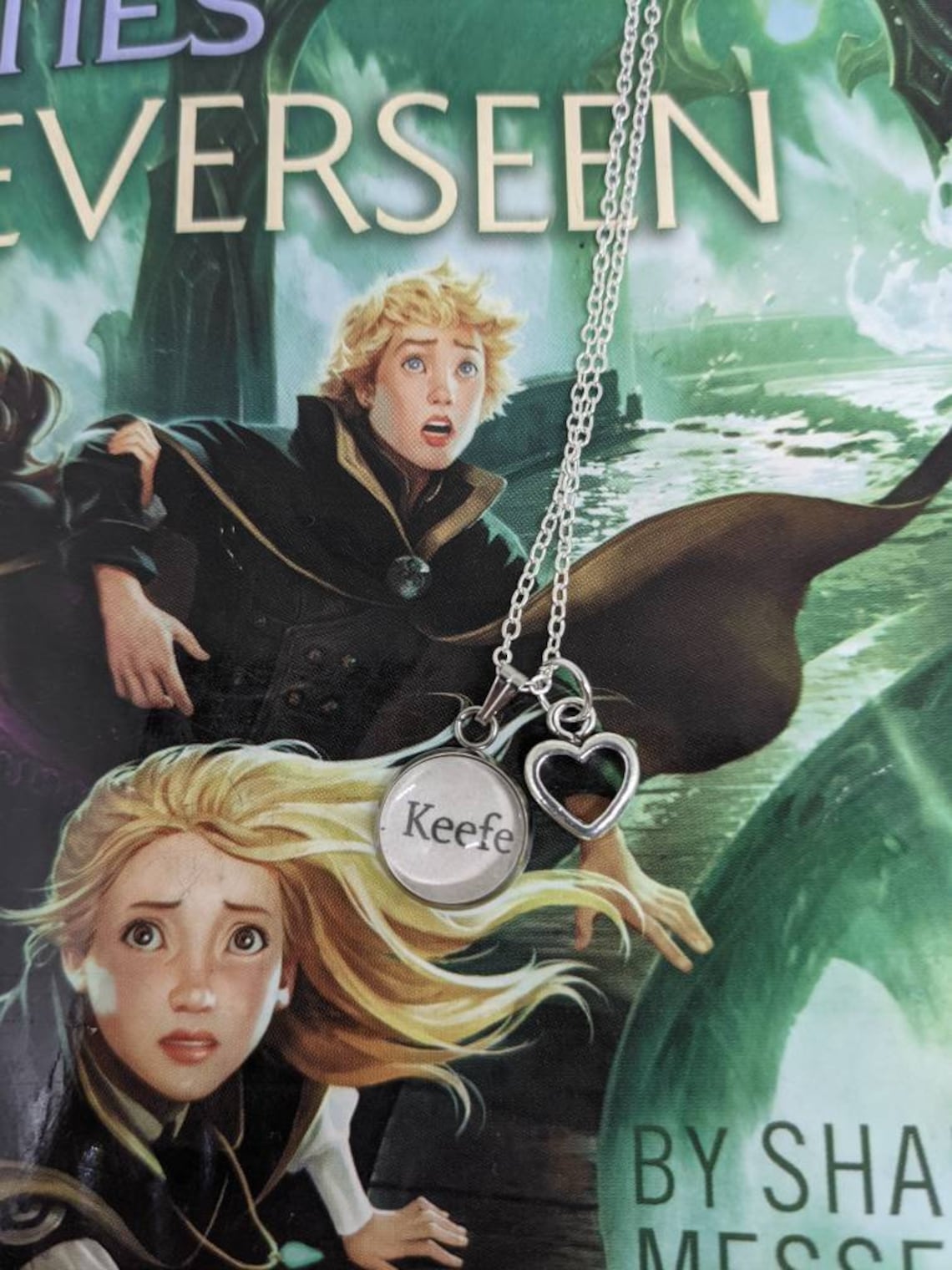 Keefe / Sophie, Keeper of the Lost Cities Necklace - KOTLC Pendant ...