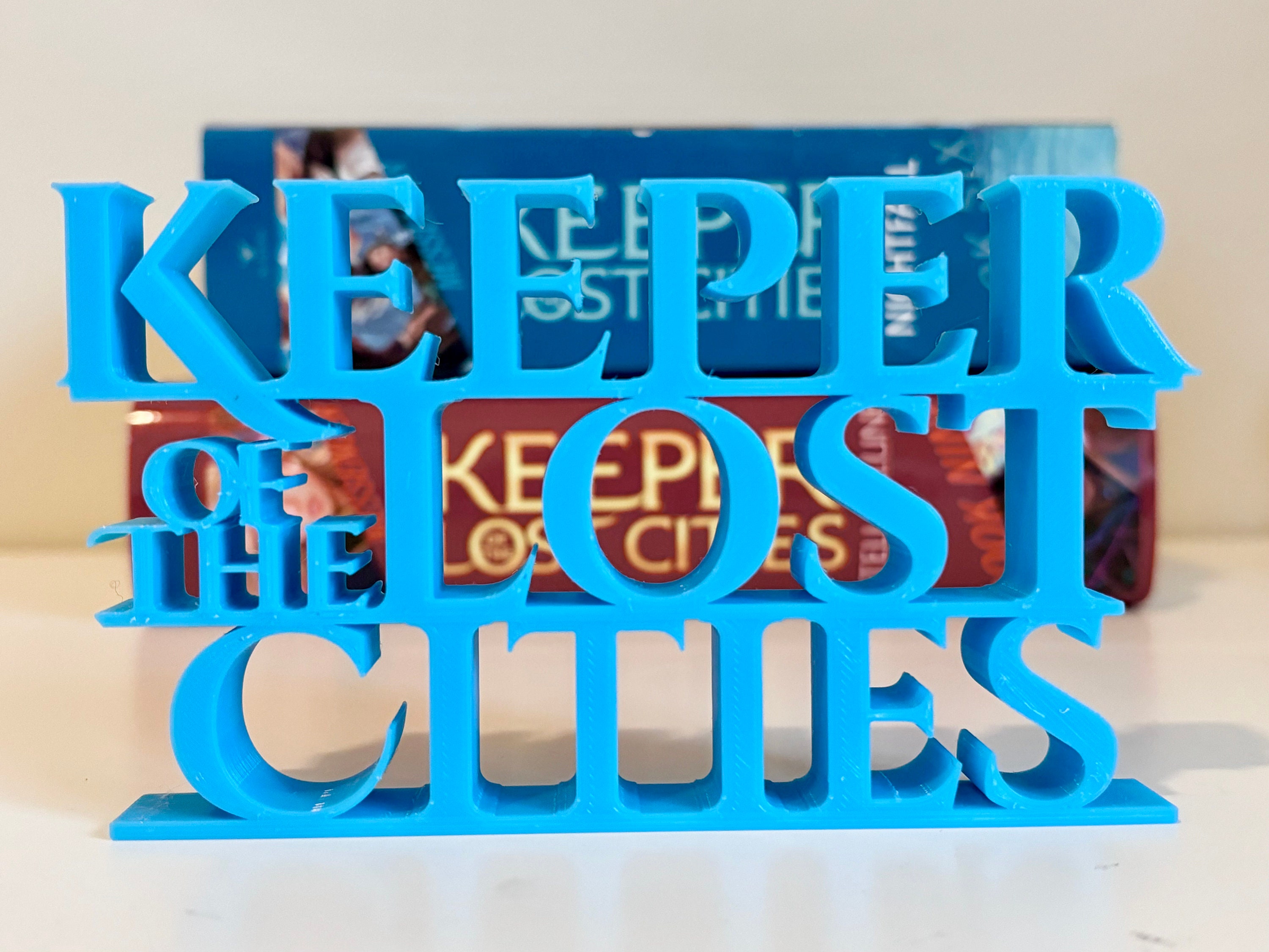 Keeper of the Lost Cities Inspired Sign - Kotlc Desktop Accessories 3d ...