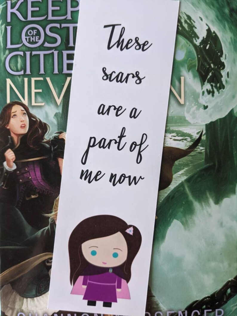 Bookmarks Keeper of the Lost Cities Inspired Kotlc Keefe | Etsy