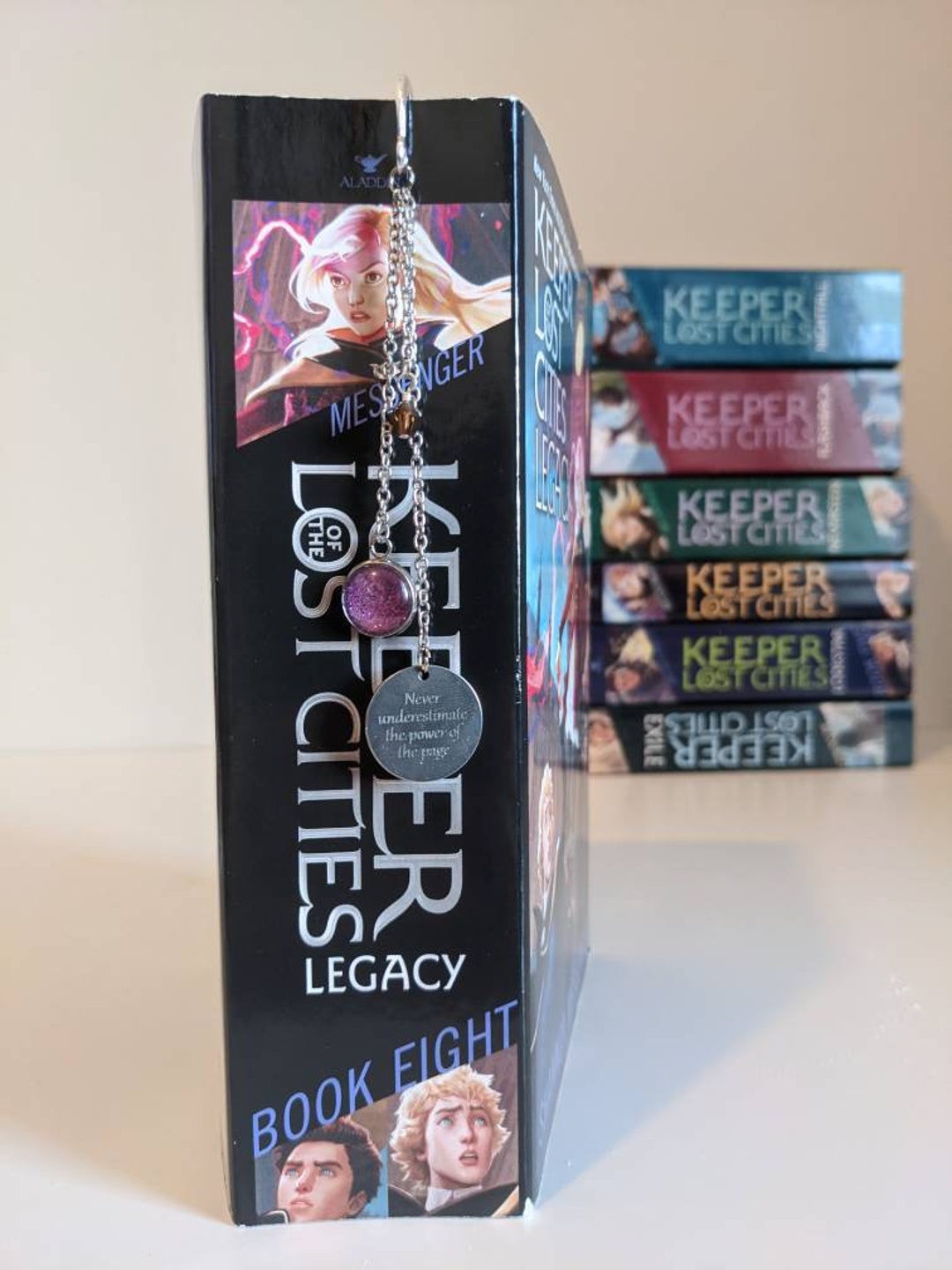 Keeper of the Lost Cities Inspired Metal Bookmark - Kotlc Character ...