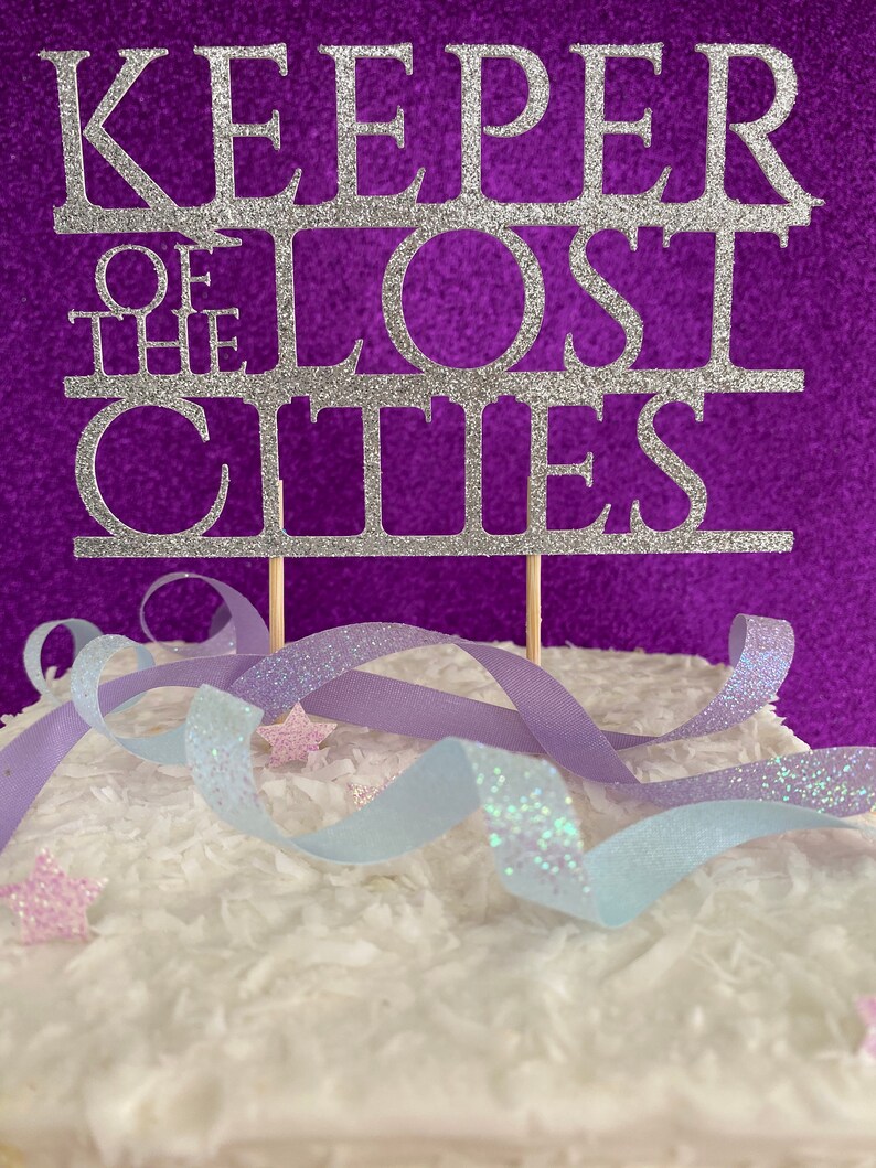 Cake Topper Keeper of the Lost Cities Inspired Kotlc | Etsy