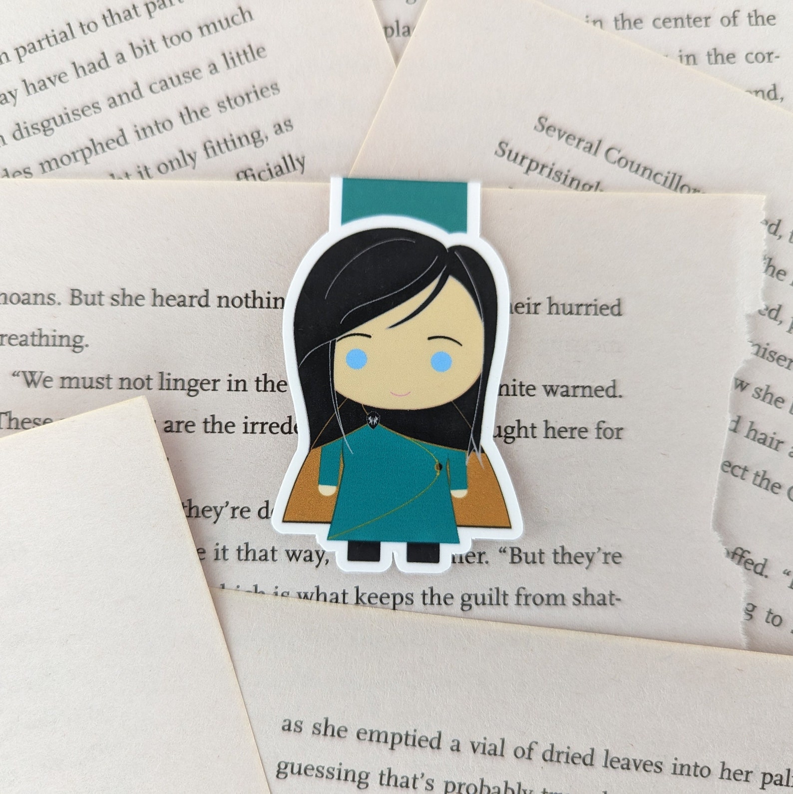 Keeper of the Lost Cities Inspired Magnetic Bookmarks - Kotlc Gift ...