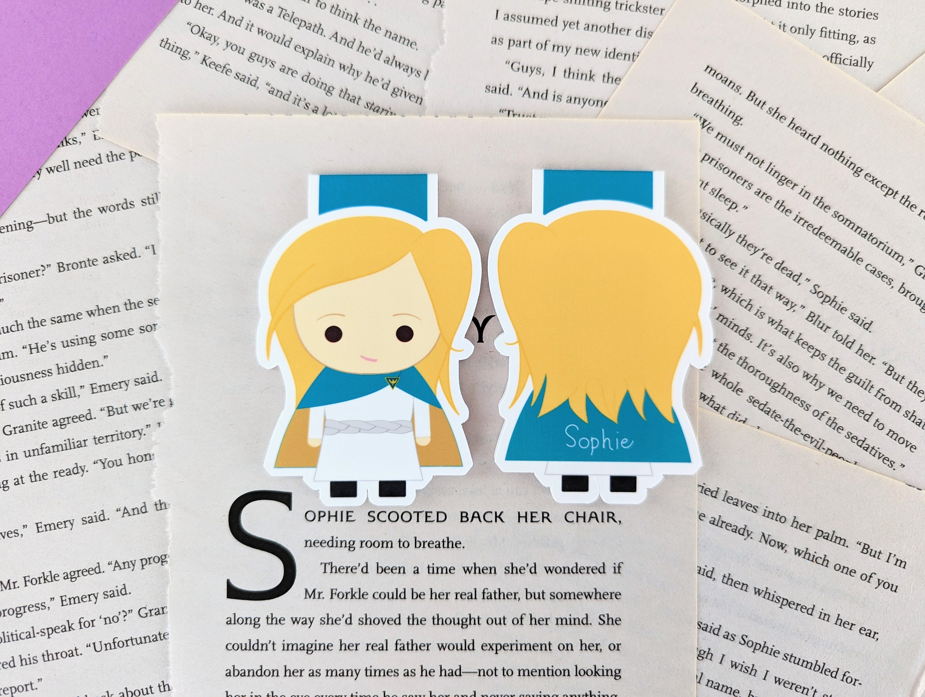 Keeper of the Lost Cities Inspired Magnetic Bookmarks - Kotlc Gift ...