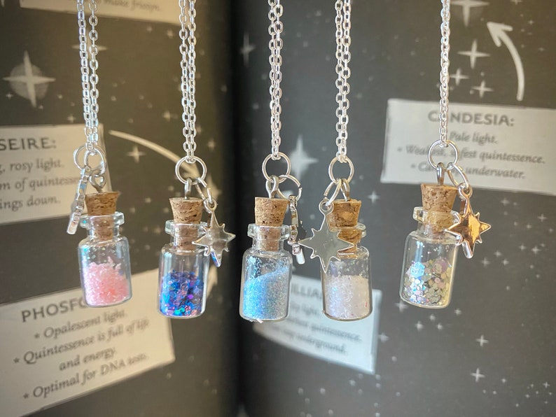 Kotlc Inspired Unmapped Stars Necklaces Keeper of the Lost | Etsy