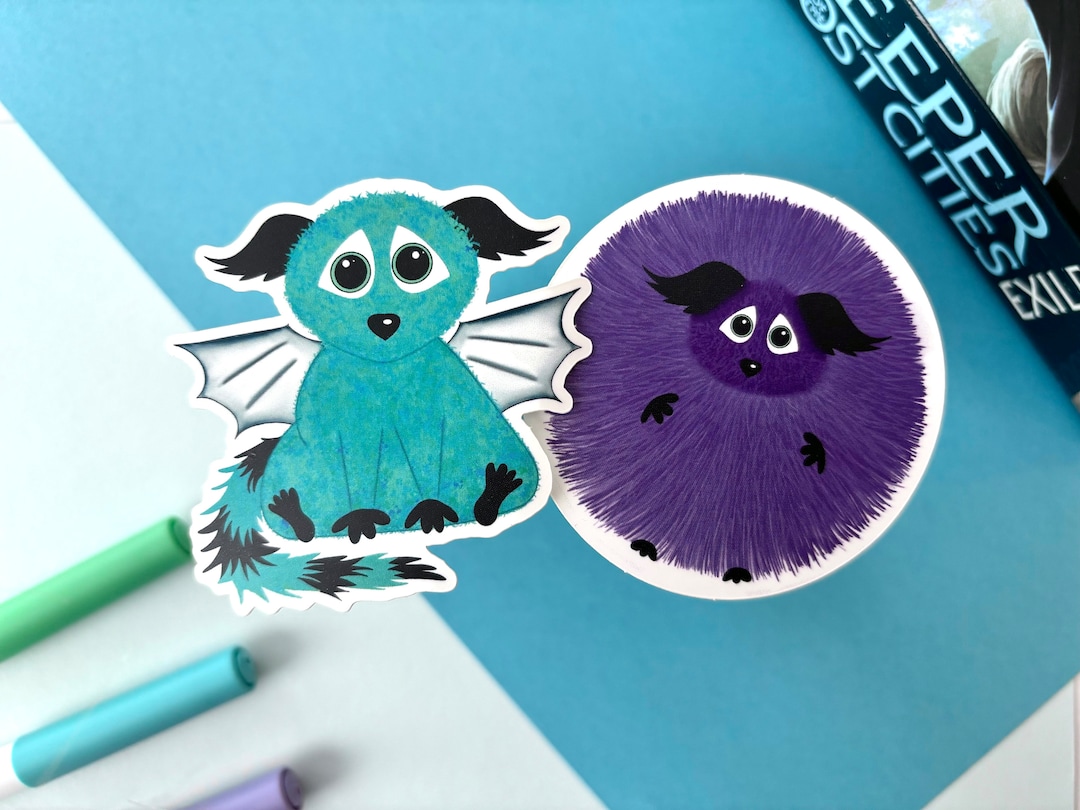 Iggy Sticker Pack Keeper of the Lost Cities Inspired - Kotlc Kawaii ...