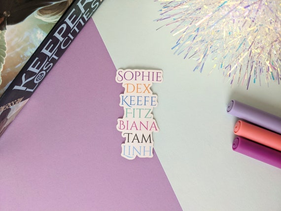 Keeper of the Lost Cities Inspired Stickers kotlc Kawaii | Etsy