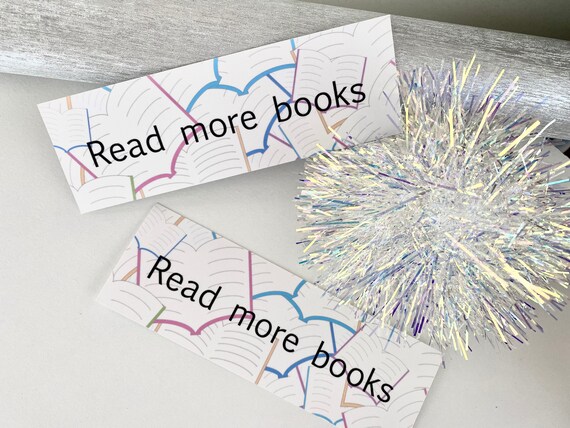 Read More Books Bookmark Laminated Bookmarks Book Lover - Etsy
