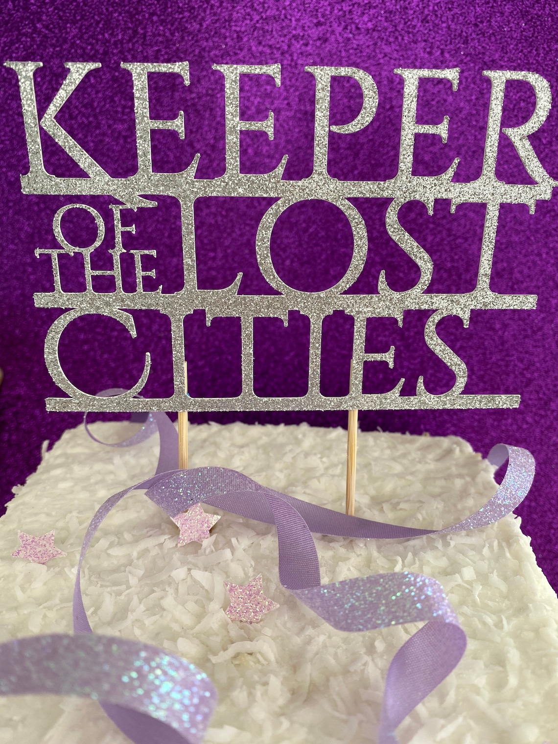 Cake Topper Keeper of the Lost Cities Inspired Kotlc | Etsy