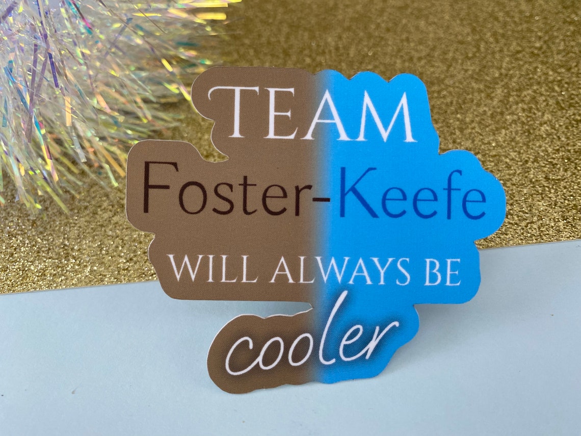 Team Foster-keefe Sticker Keeper of the Lost Cities Inspired - Kotlc ...