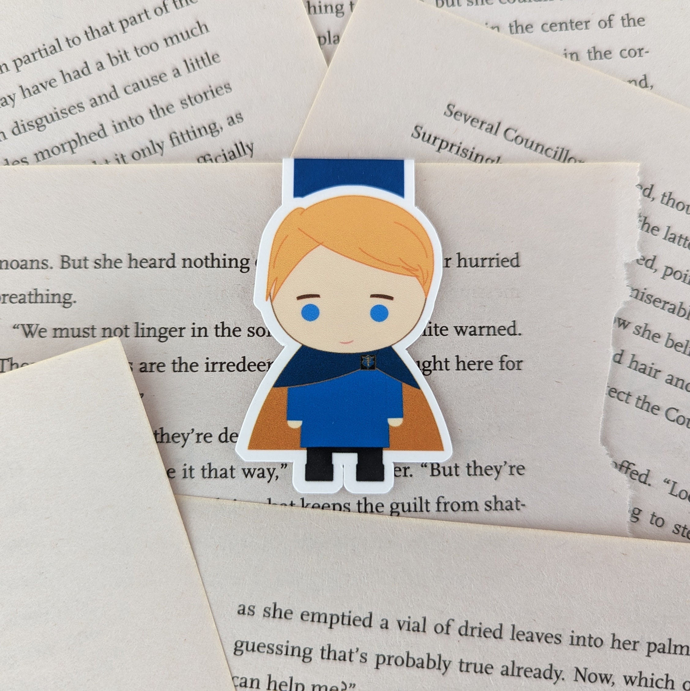 Keeper of the Lost Cities Inspired Magnetic Bookmarks - Kotlc Gift ...