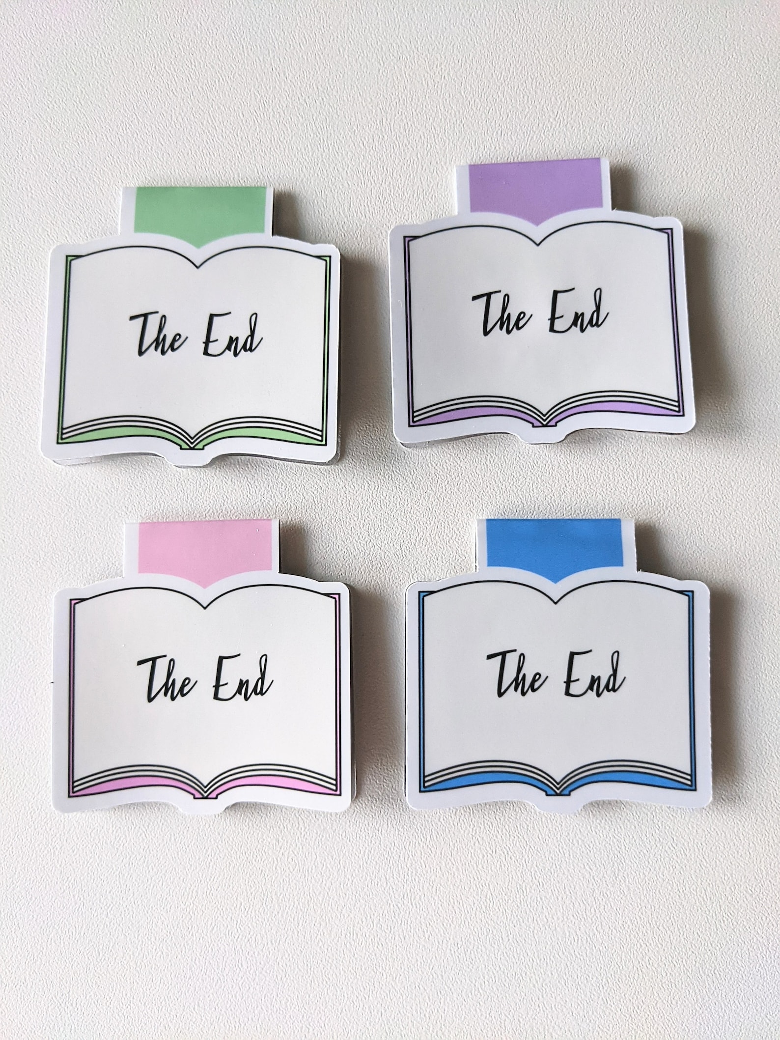 Chapter One the End Magnetic Bookmark Laminated Magnetic - Etsy