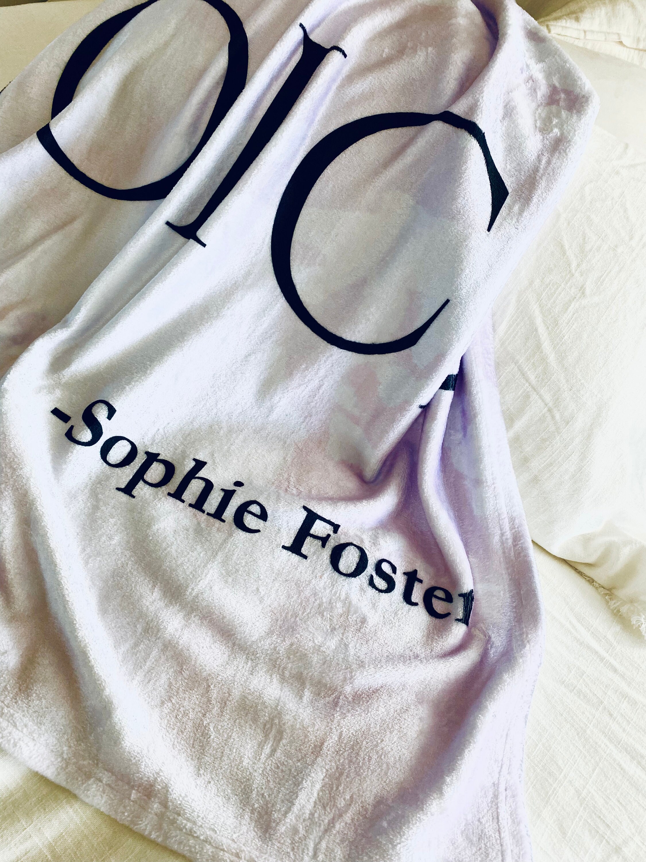 Sophie Foster There's Always A Choice Throw Blanket - Keeper of the ...