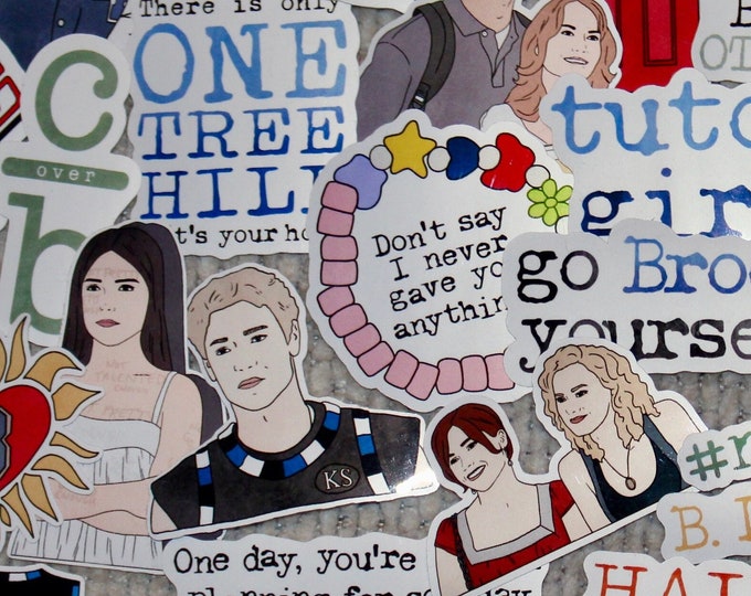 One Tree Hill 25 Sticker Pack | Water Resistant Stickers - Etsy