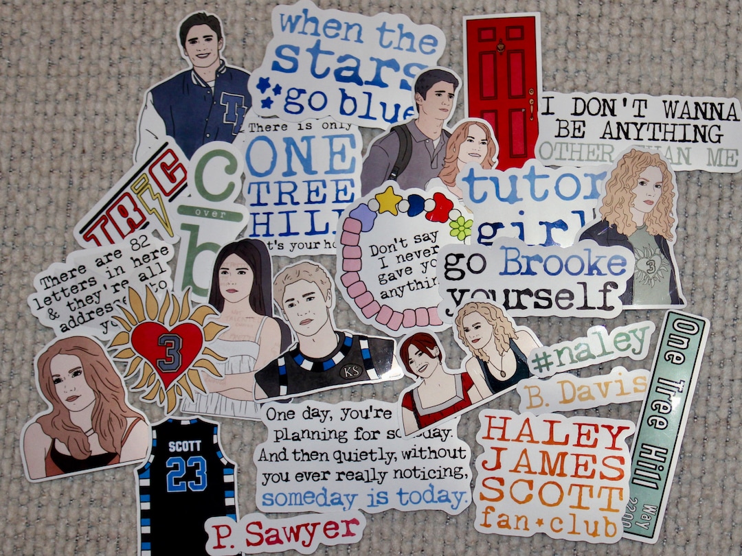 One Tree Hill 25 Sticker Pack Waterproof Stickers - Etsy