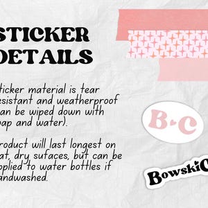 Glee Version | Water Resistant Sticker - Etsy