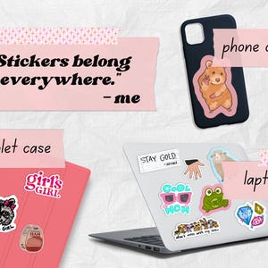 Glee Version | Water Resistant Sticker - Etsy