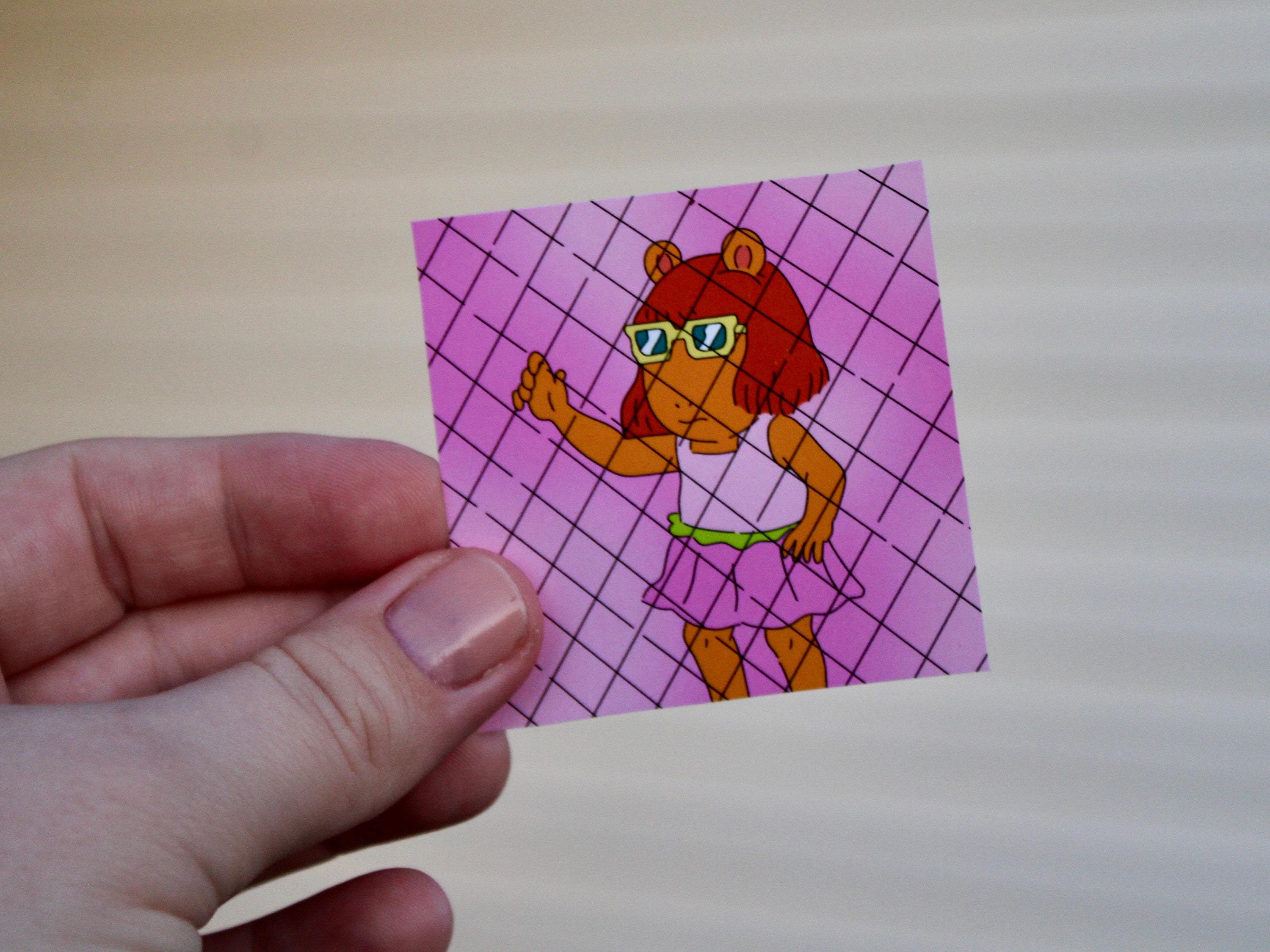 D.W. Arthur Meme Water Resistant Sticker - Etsy