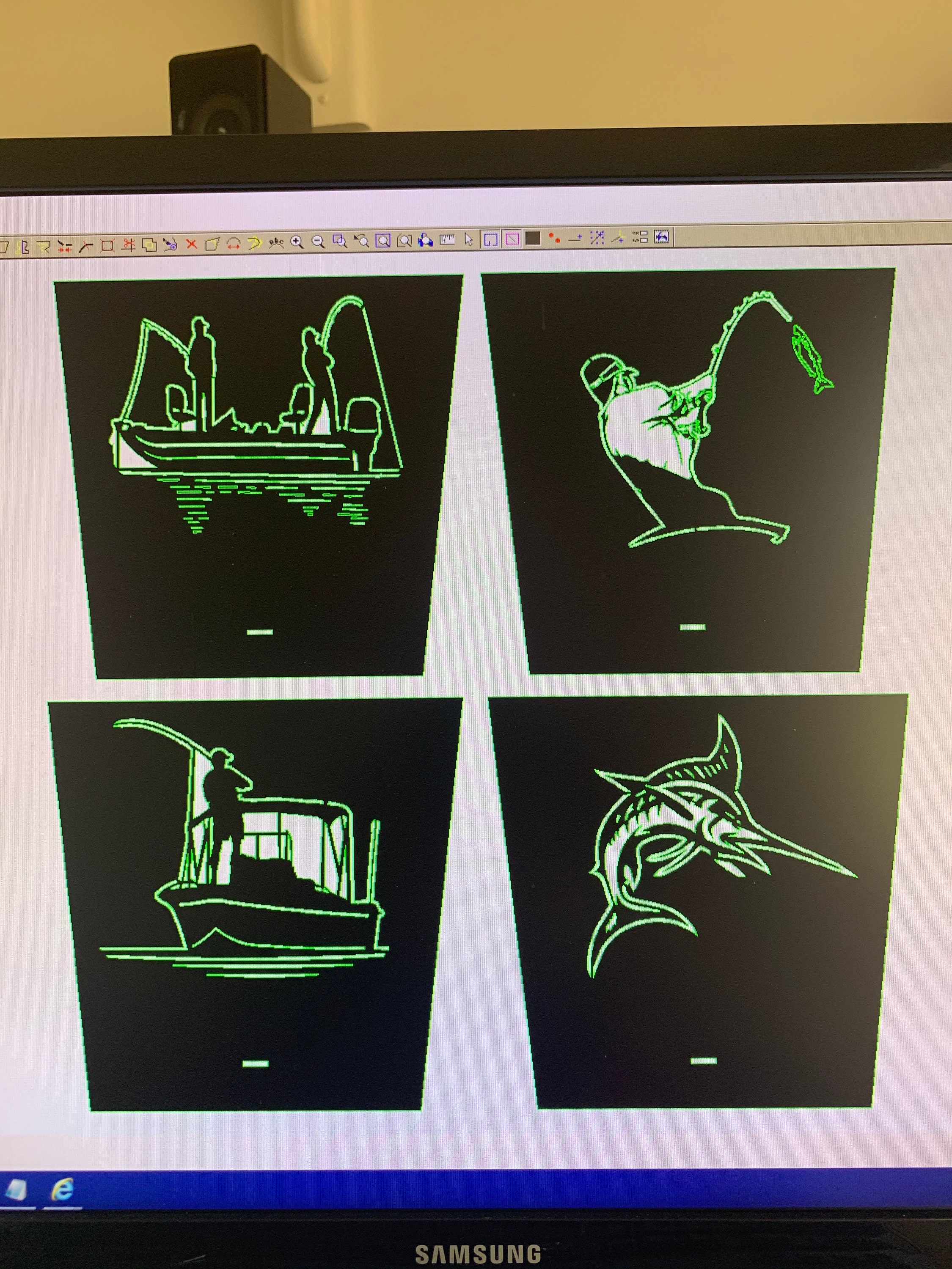 Fire Pit Fishing Boating DXF SVG Theme, Outdoor - Etsy