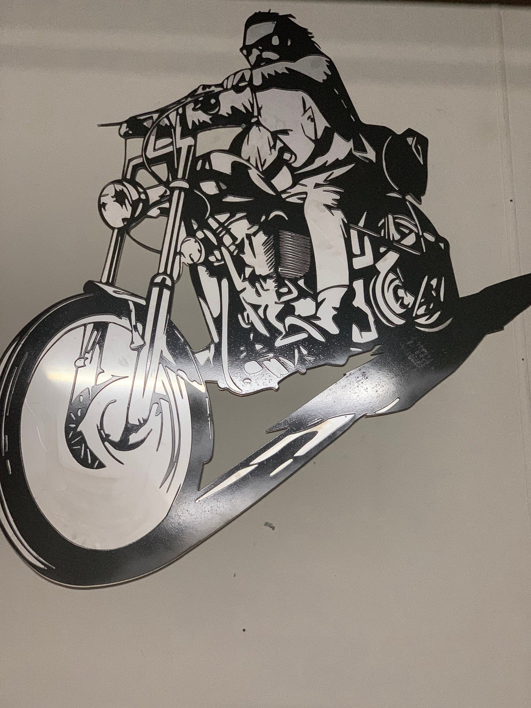 Harley Chopper DXF SVG Motorbike - Etsy