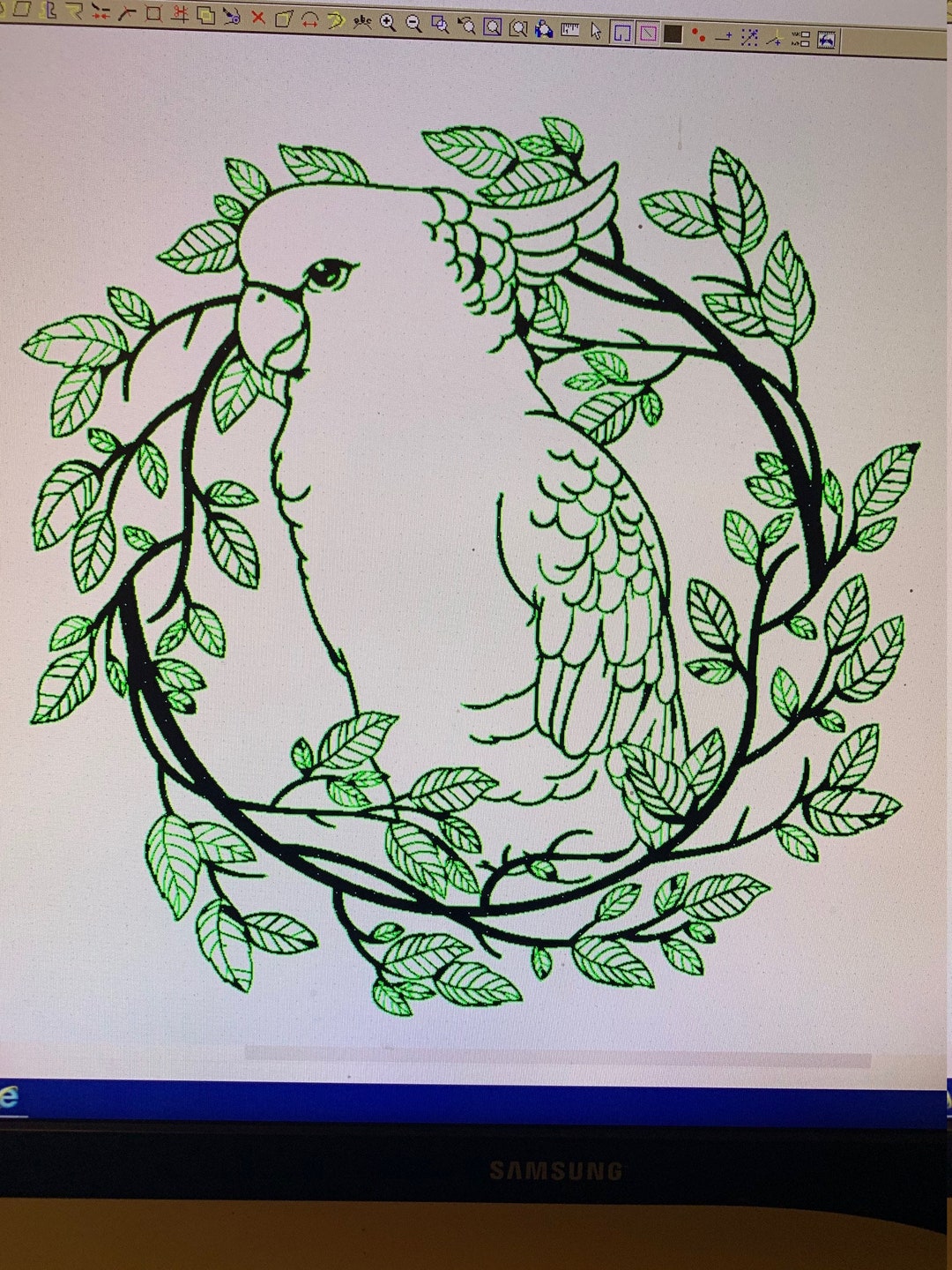 Australian Cockatoo DXF SVG - Etsy