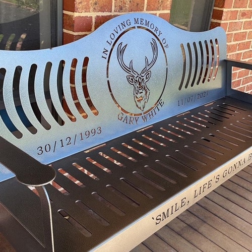 Garden Bench Dxf Svg - Etsy