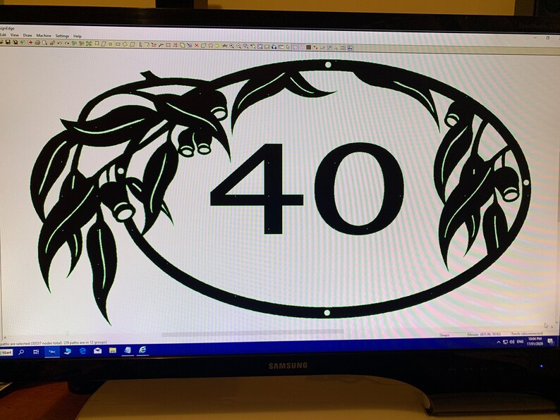 Property Sign DXF SVG Australian - Etsy