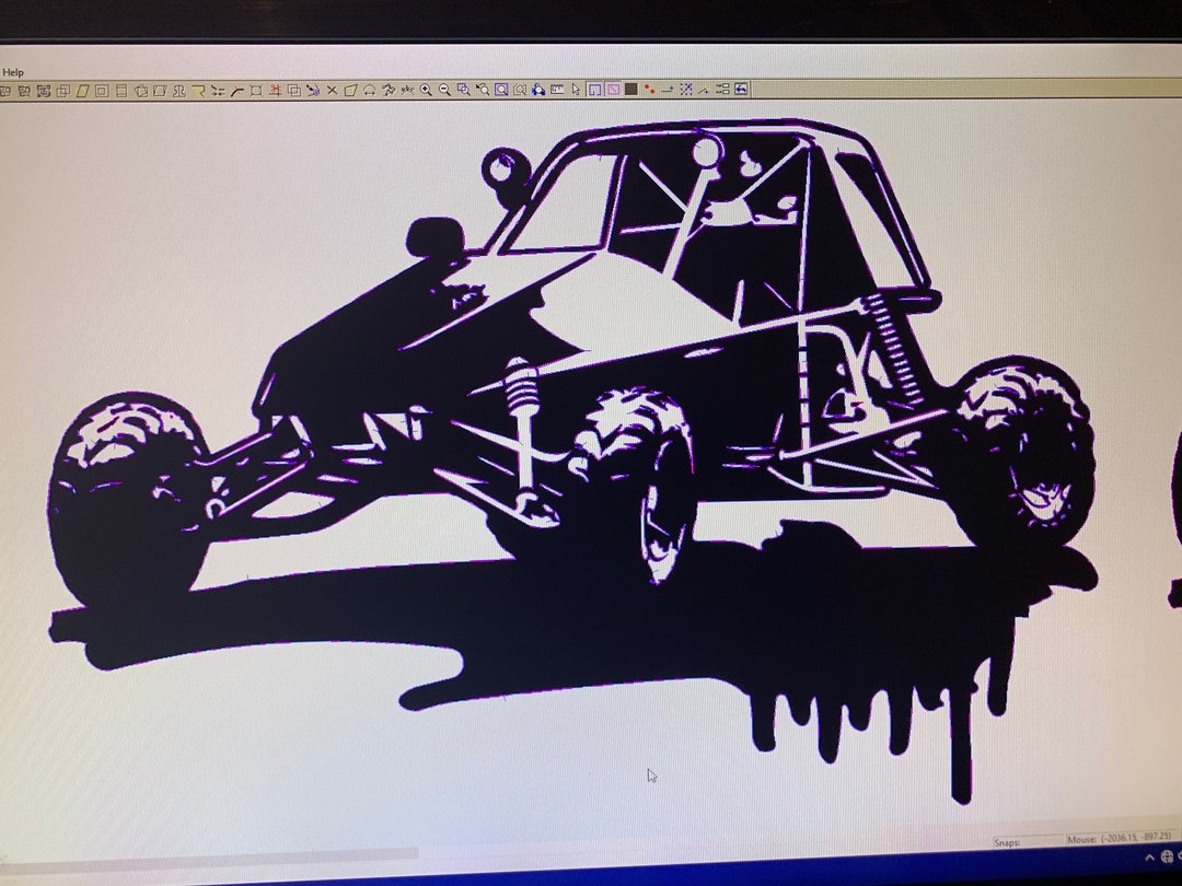 Racing Buggy DXF SVG off Road - Etsy