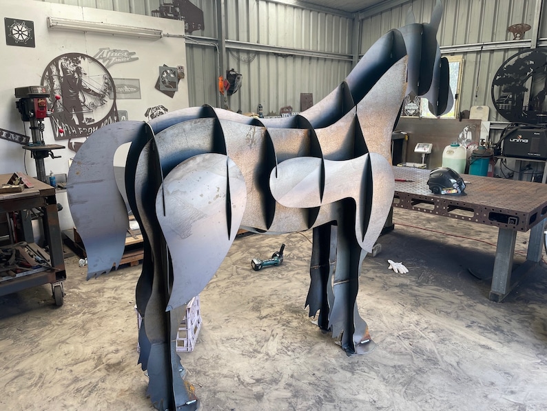 3D Horse Dxf Svg - Etsy