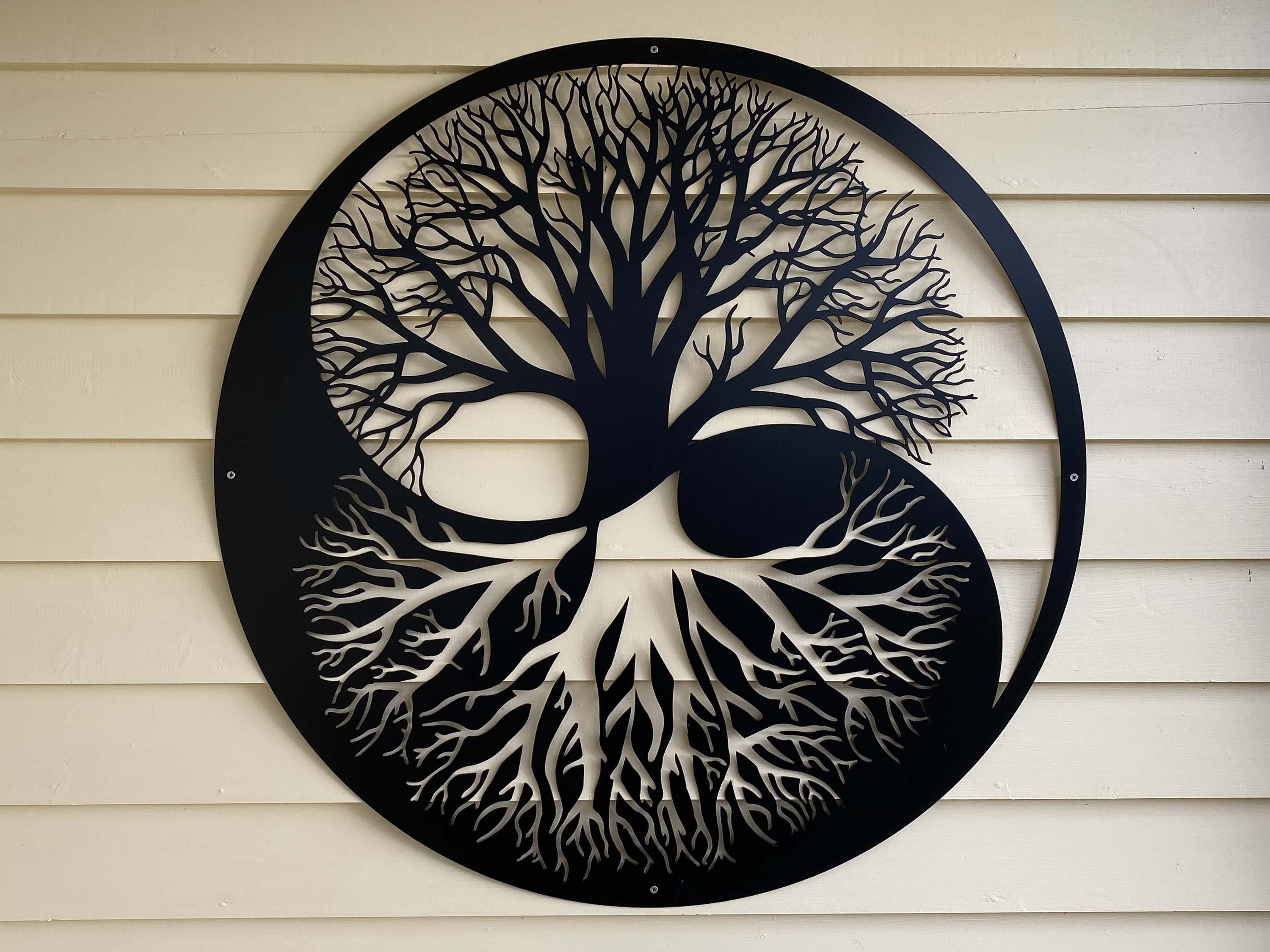 Tree of Life Ying Yang DXF SVG EPS Png - Etsy