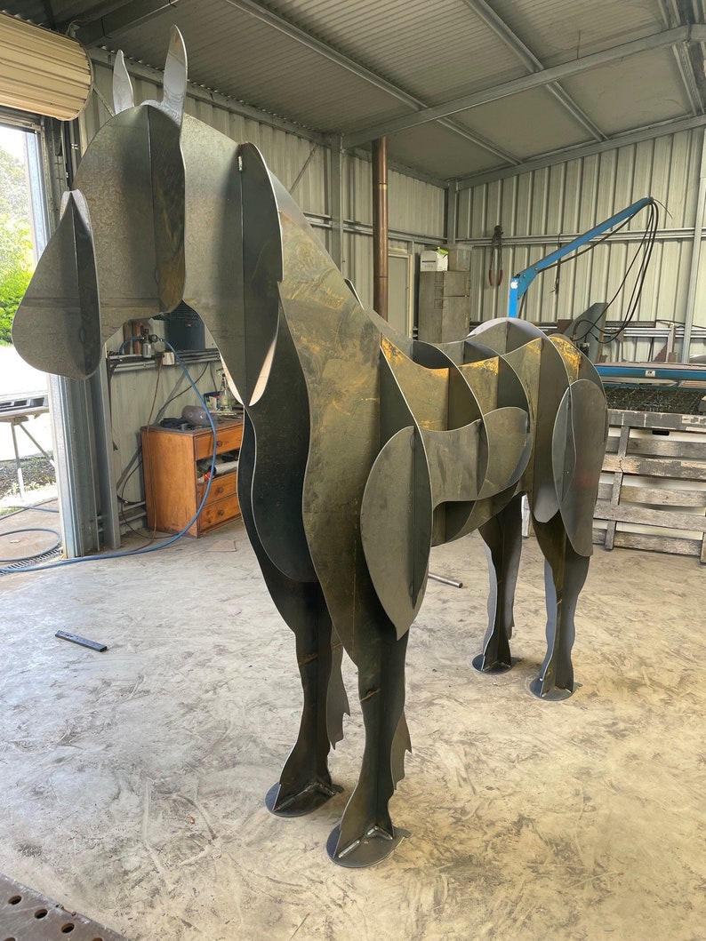 Caballo 3D dxf svg - Etsy México