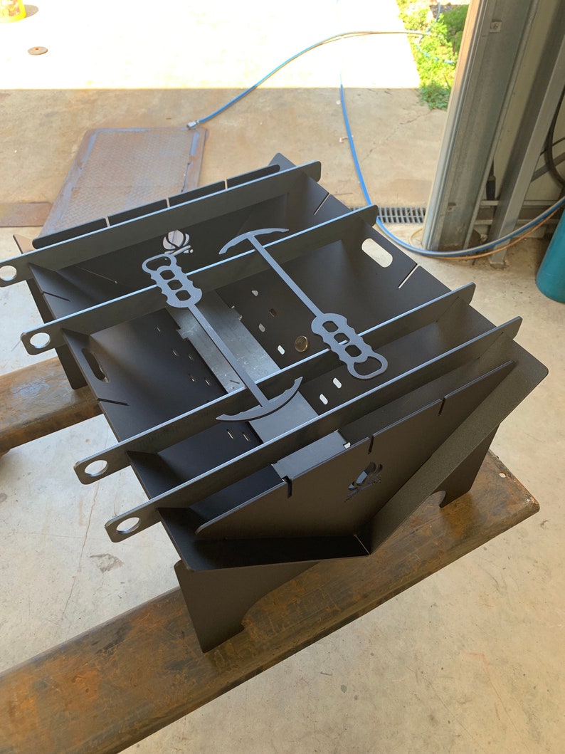 Fire Pit Folding DXF SVG Fold Flat Fire Pit, Caravan and Camping - Etsy ...