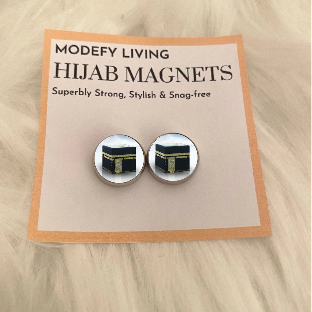 Hijab Magnets | Hijab Pins| Hajj | Eid Mubarak |eid Muslim Gift | Ramadan Gift | Masjid | Arabic ...