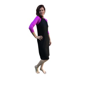 Modest Swim Dress Sun Protection UV 50+ Women's Swimsuit Full Cover ...