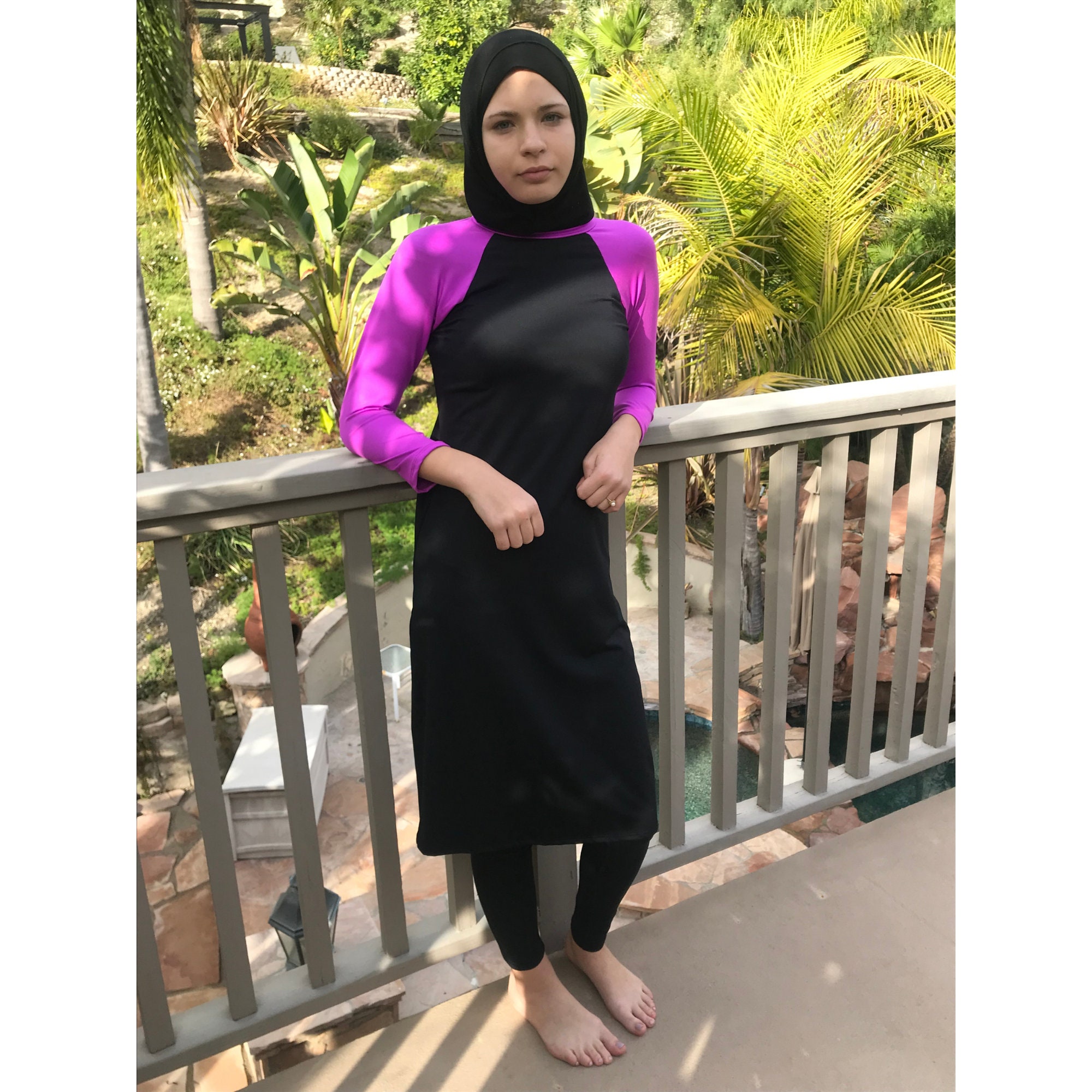 Swim Dress WITH Leggings, Islamic Swimsuit, Burkini, Muslim Swim Dress ...